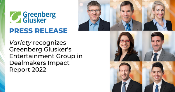 Greenberg Glusker’s Entertainment Department Recognized in Variety’s ...